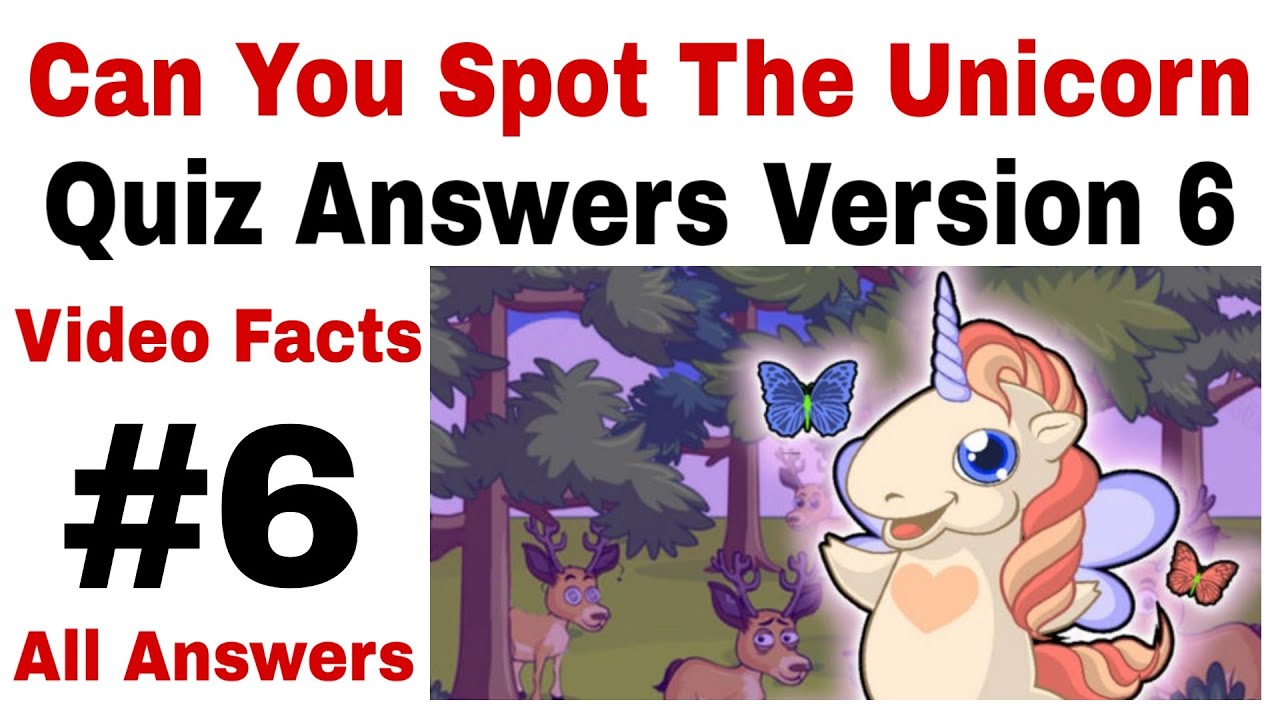 Can You Spot The Unicorn Quiz Answers Version 6 Can You Spot The can-you-spot-the-unicorn-quiz-answers-version-6-can-you-spot-the