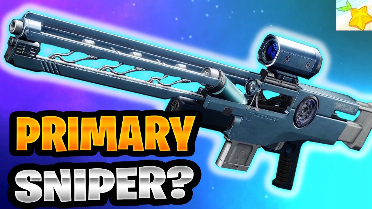 FIRST PRIMARY SNIPER IN DESTINY 2???? Gallu RR3 PvP review - YouTube