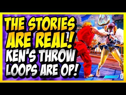 KEN'S THROW LOOPS ARE SUPER BROKEN! | Street Fighter 6 Ranked PS5 ...