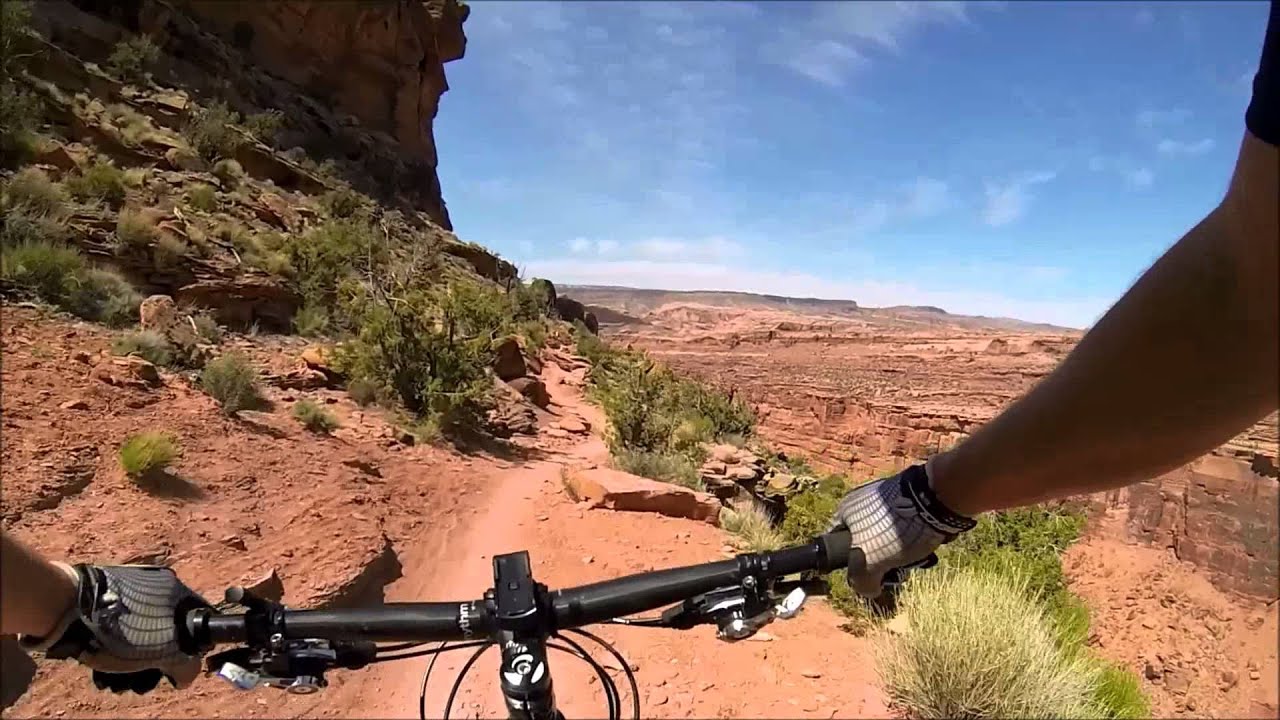 Porcupine rim trail, Bike trip Moab Utah 2013 - YouTube