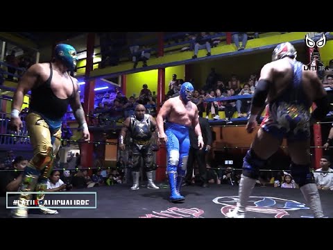 Blue Demon Jr, Rey Espectro y Cholo de Tijuana Vs Dr. Wagner Jr, Galeno ...