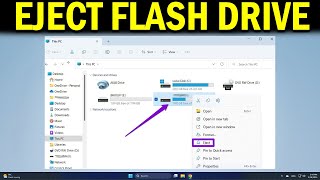 How To Safely Eject Flash Drive From Windows 11 Mp3 & Mp4 Download ...
