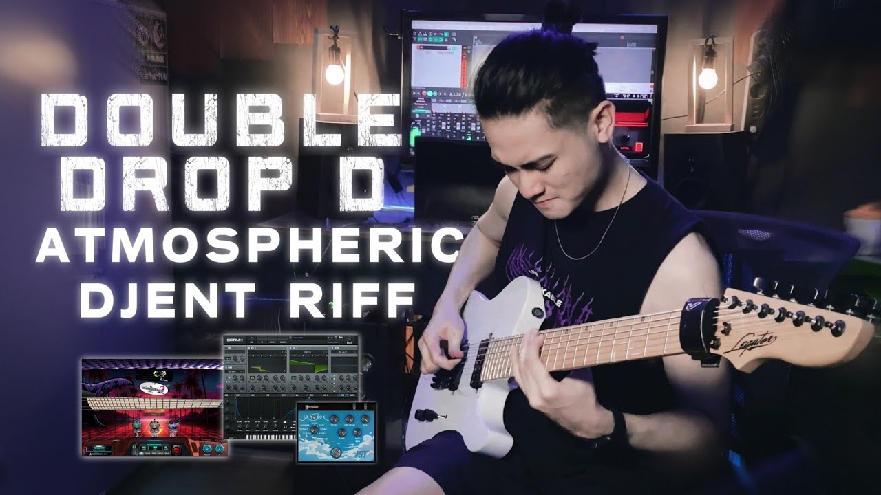Double Drop D Atmospheric Djent Riff - Quick Walkthrough - YouTube