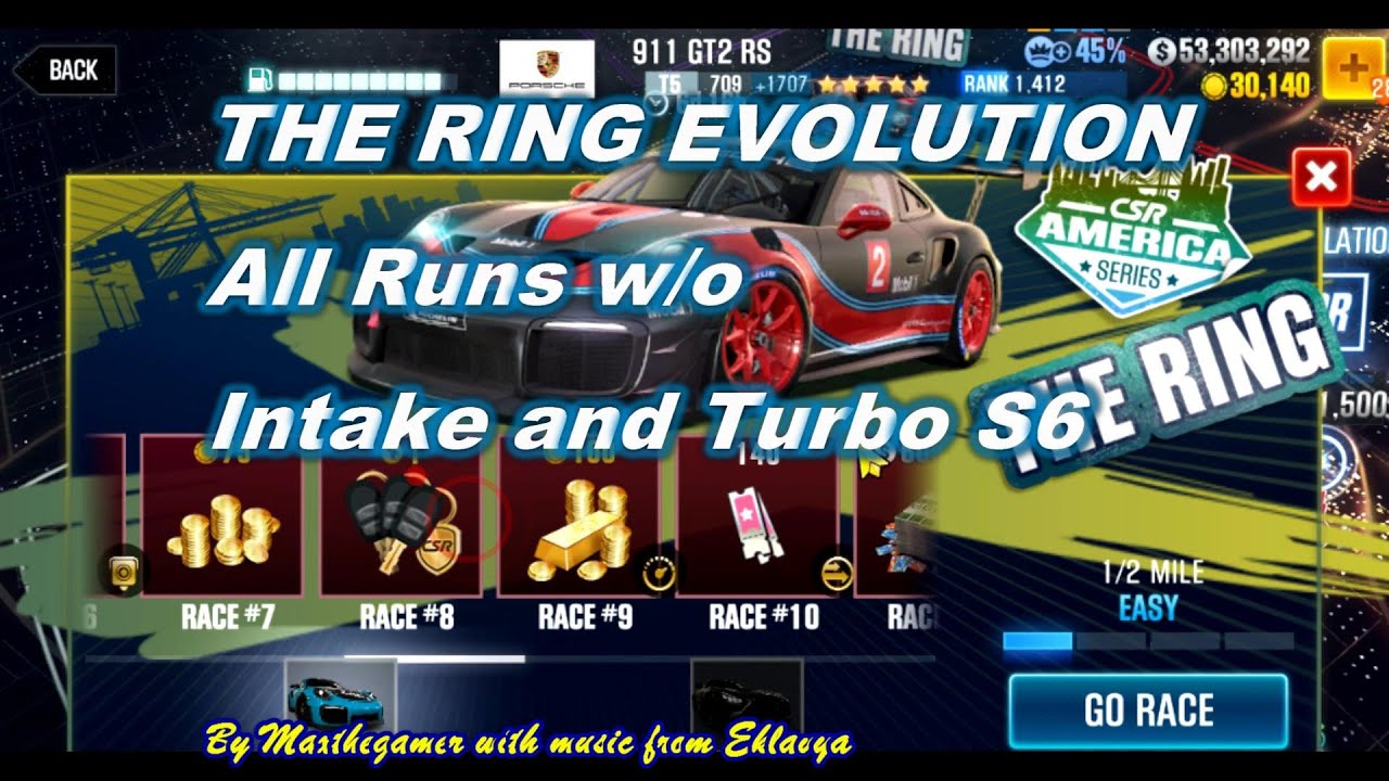 CSR 2 | CSR Racing 2, The Ring, Evolution Cup Runs. Win the Clubsport ...