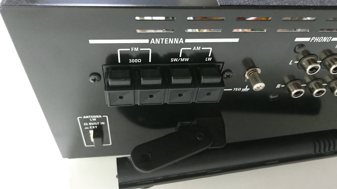 SONY STR-313L FM-AM PROGRAM RECEIVER - YouTube