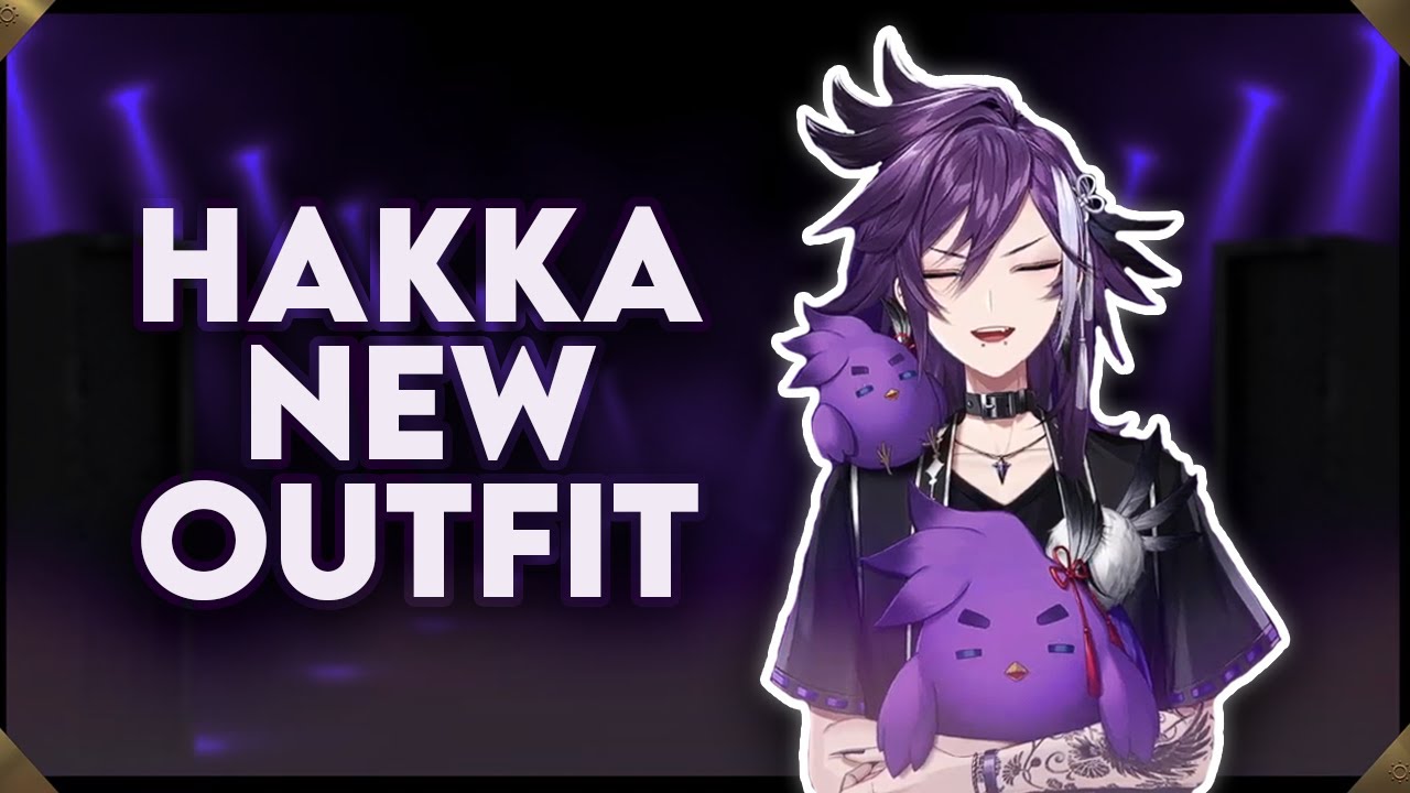 Hakka New Outfit Reveal STREAM HIGHLIGHT【Holostars EN】#NewHakkaDrip ...