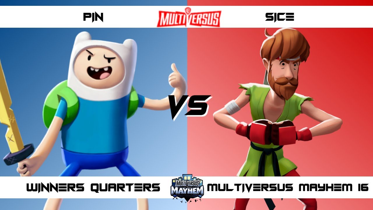 MultiVersus Mayhem 16 Winners Quarters Pin (Finn) vs Sice (Shaggy) MultiVersus Tournament - YouTube