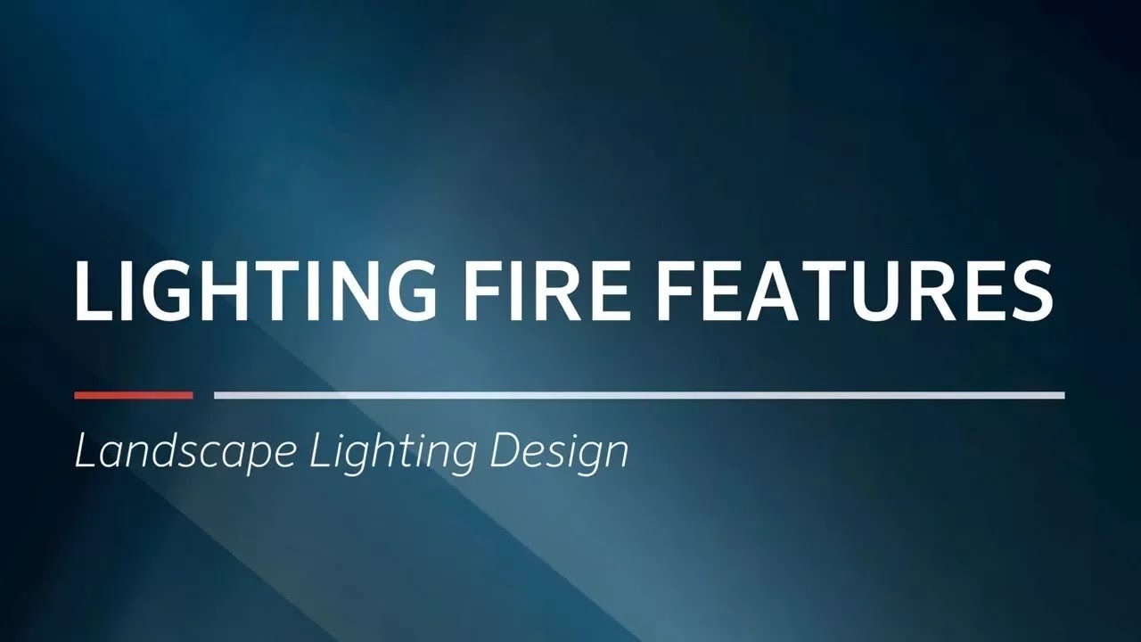 Lighting Fire Features | Landscape Lighting Design by FX Luminaire ...