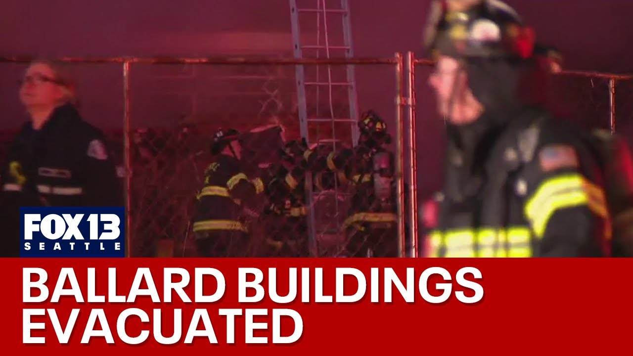Residents evacuated during Ballard fire | FOX 13 Seattle - YouTube