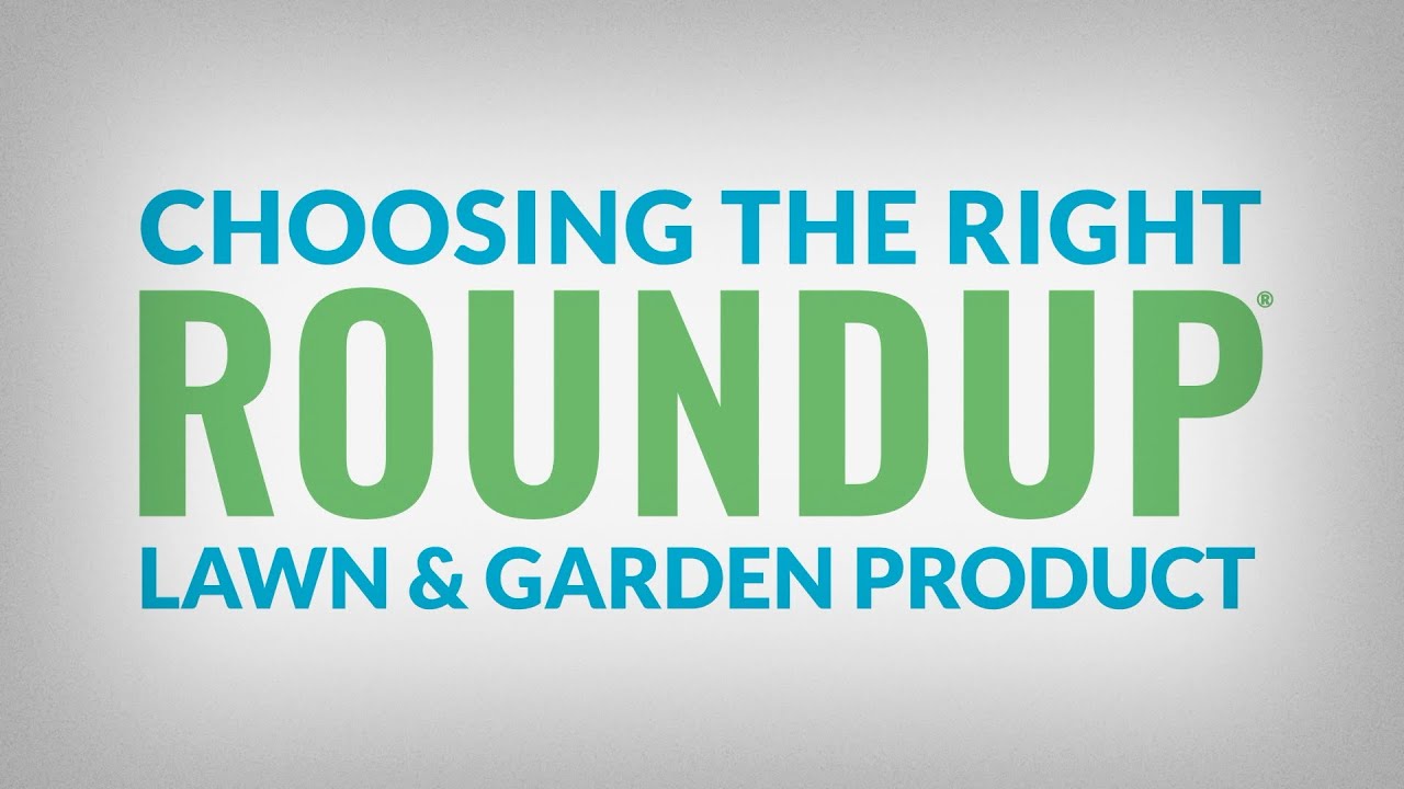 Choosing the Right Roundup® Lawn & Garden Product - North - YouTube