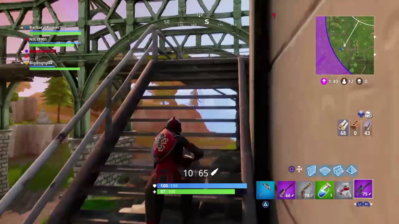 Mid game Fortnite - YouTube