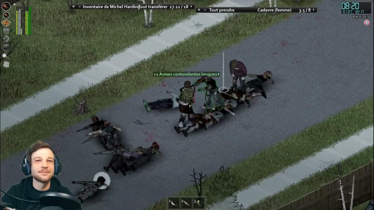 Project zomboid (survivre 6 mois plus tard) L'aventure de Michel prt2 - YouTube
