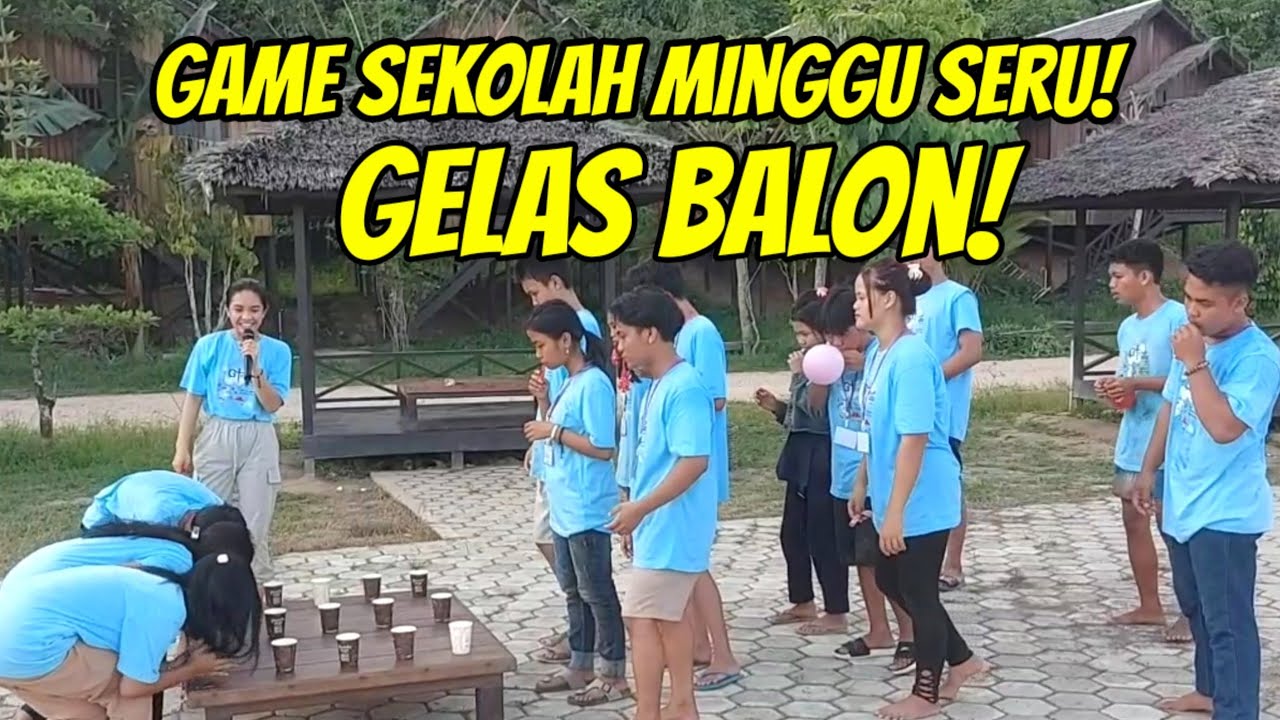 Game Sekolah Minggu: Gelas Balon! [Sekolah Minggu Kreatif] - YouTube