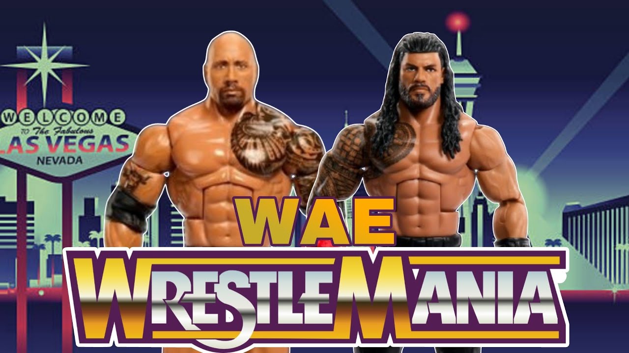 WAE WrestleMania | Full Competitive WWE Stop Motion PPV Results - YouTube