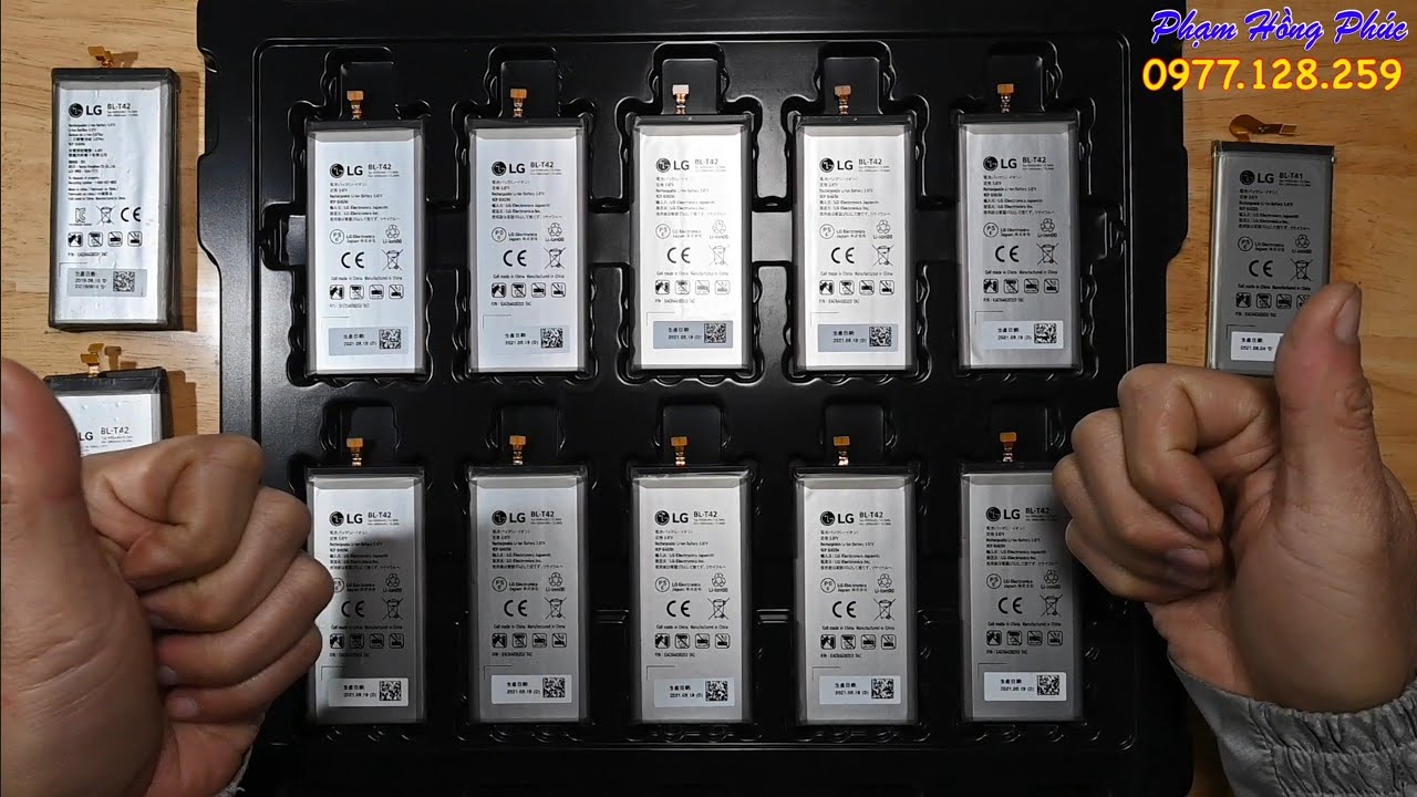 Pin LG chính hãng V50, V50s, G8x, G8, ZIN NEW, đây là pin ngon nhất ...