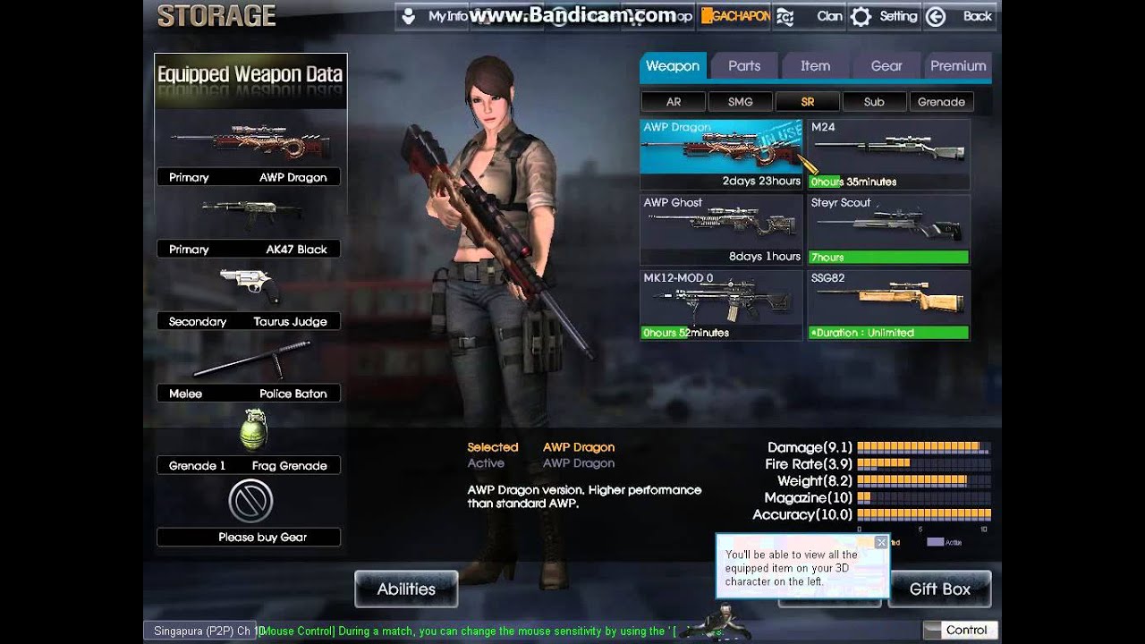 [Blackshot] character info - YouTube
