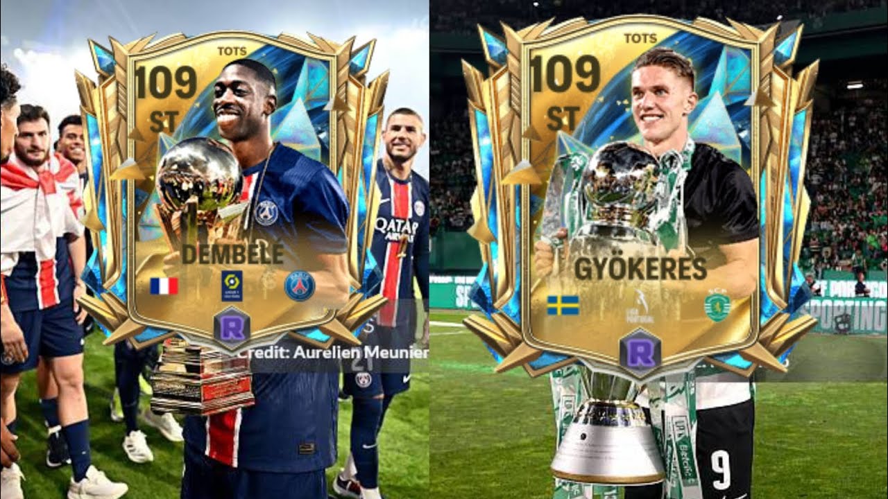 Original images of UTOTS FC Mobile cards part 2 - YouTube