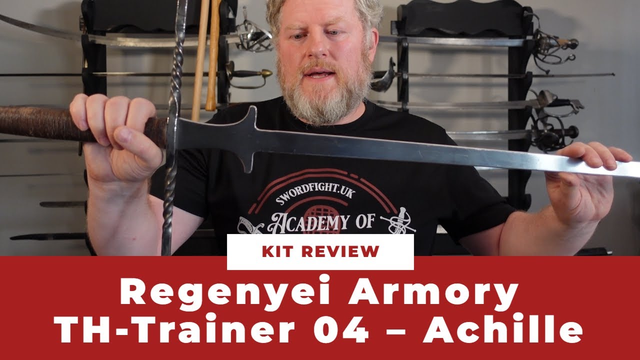 Review of the Regenyei Achille two-handed HEMA training greatsword ...