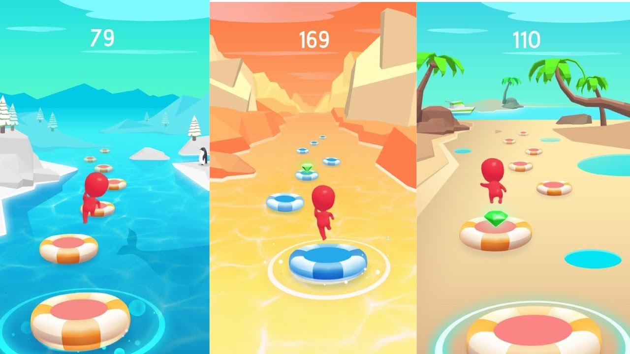 HOP RACE | Walkthrough Gameplay | AMANOTES - YouTube