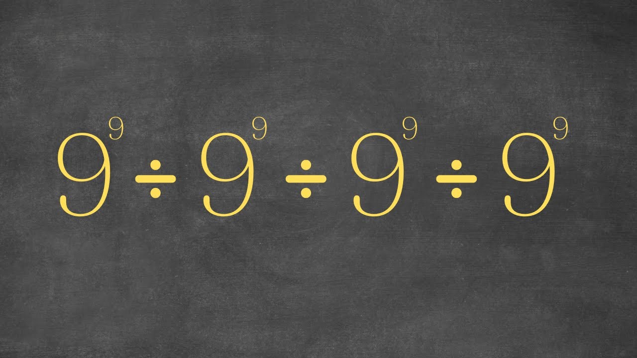 A Simple Problem Thats Not So Simple | A Challenging Exponential ...