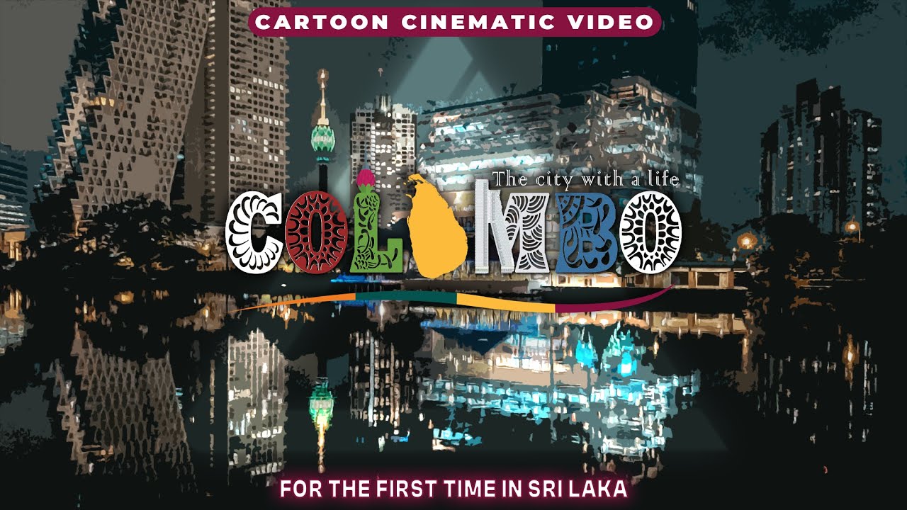 Colombo's First-Ever 3D Cartoon Animated Tour | First Time In Sri Lanka ...