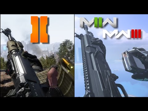 Black Ops 2 vs Modern Warfare II/III | Weapon Comparison - YouTube