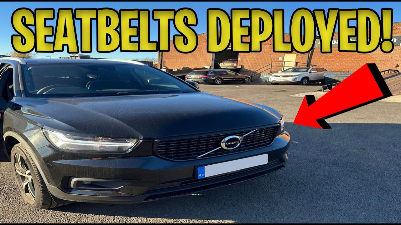 Repairing This Crash Damaged Volvo XC40 Hybrid - YouTube