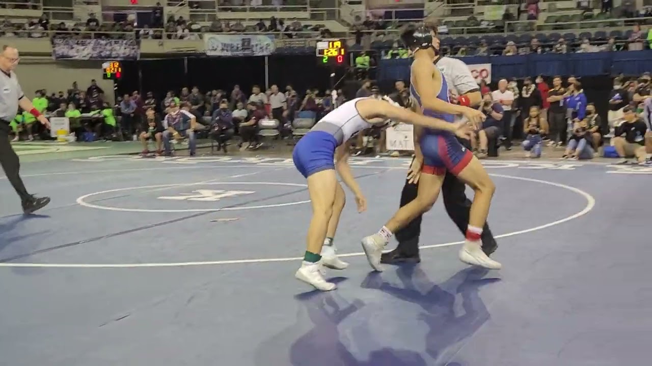 132: Tyger Taam (Moanalua) vs. Bransen Porter (Waianae), STATE FINAL (3 ...