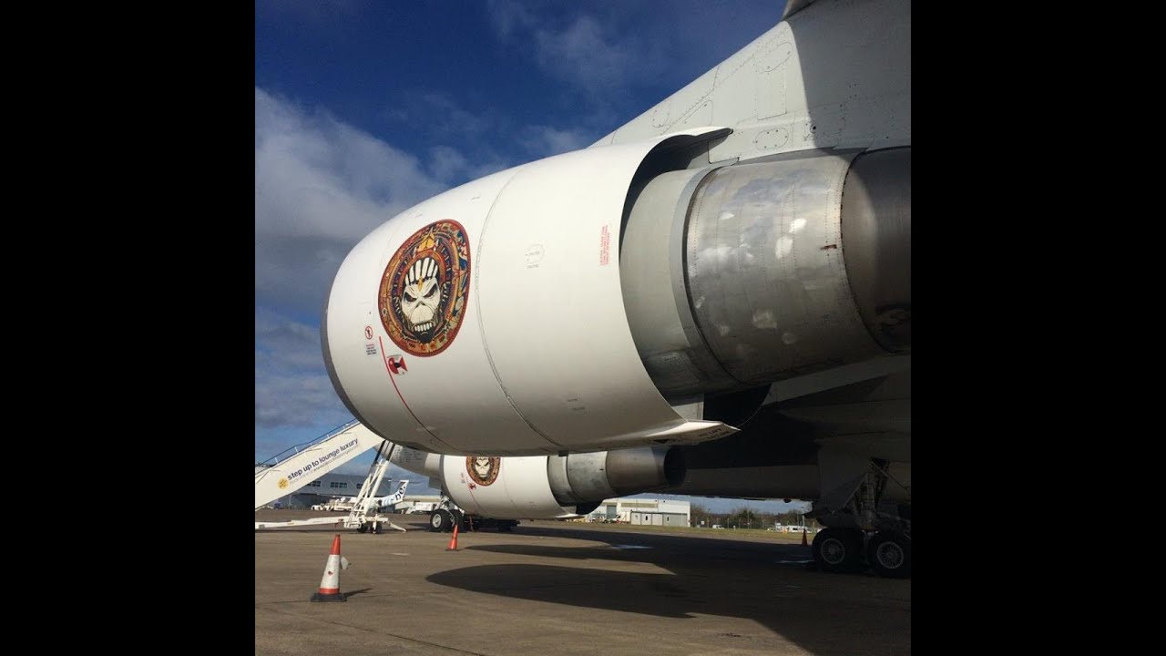 Iron Maiden Plane Inside
