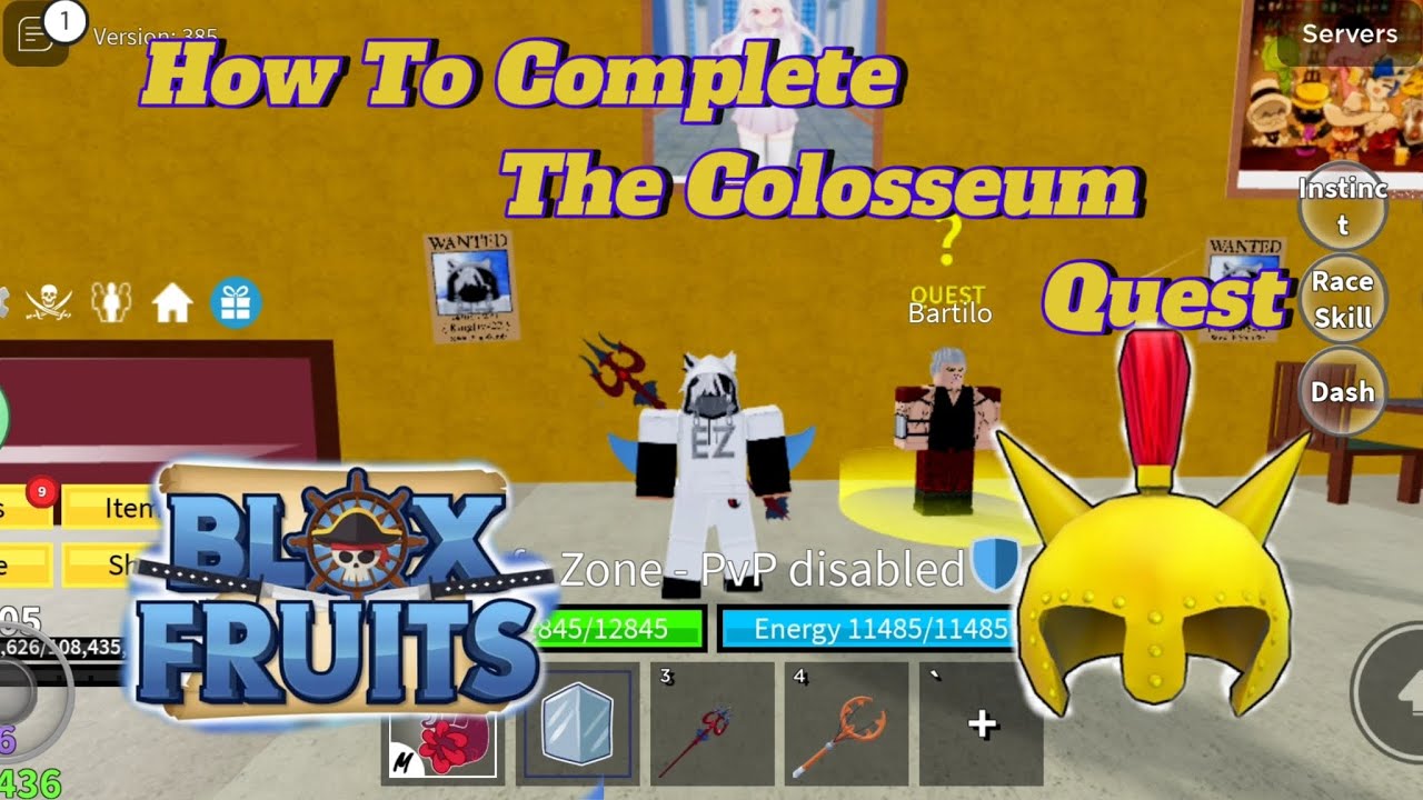 How to complete the Colosseum quest, Easy and Detailed guide # ...