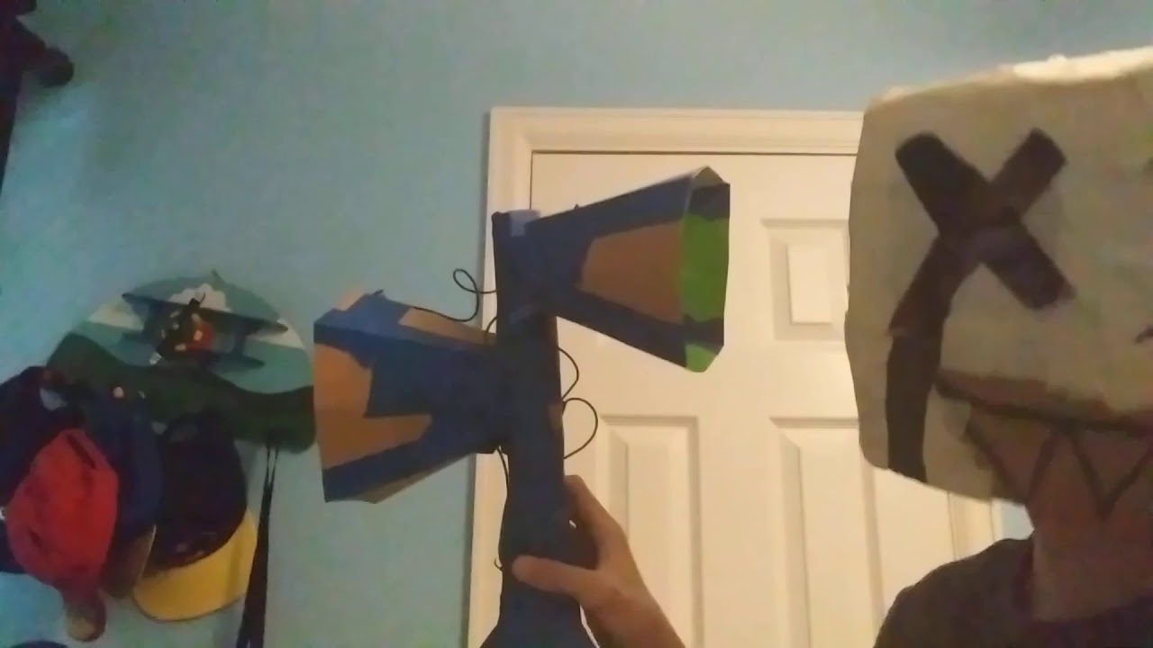 Siren head puppet in progress - YouTube