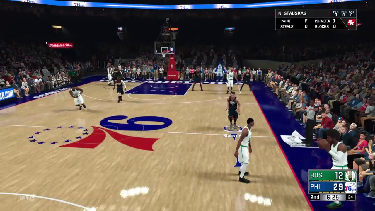 My career NBA 2k 18 - YouTube