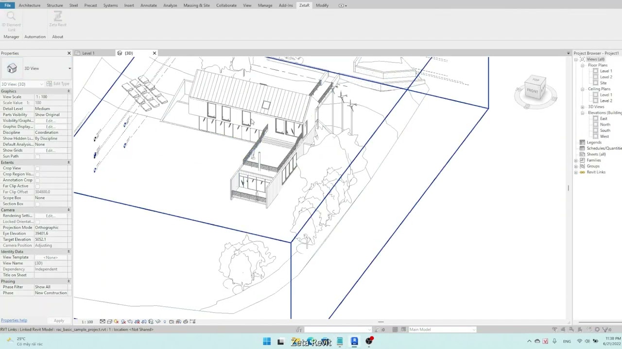 Check ID element revit link and copy clipboard [Zeta Revit] - YouTube