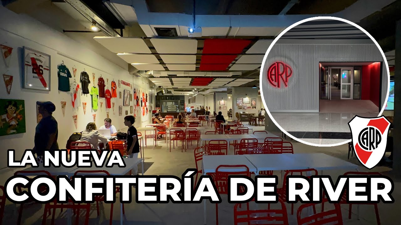 NUEVA confitería de RIVER “9 de diciembre”, menú y precios - YouTube