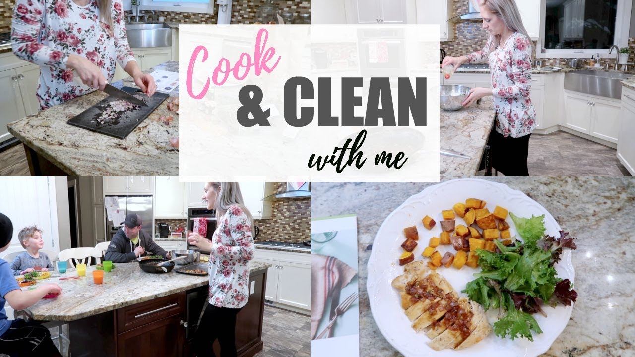 COOK & CLEAN WITH ME 2019 ~ CLEANING MOTIVATION ~ GET OUT OF YOUR ...