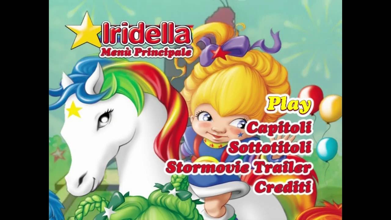 Intro, Menus and Credits from Italian Rainbow Brite DVD Set - YouTube