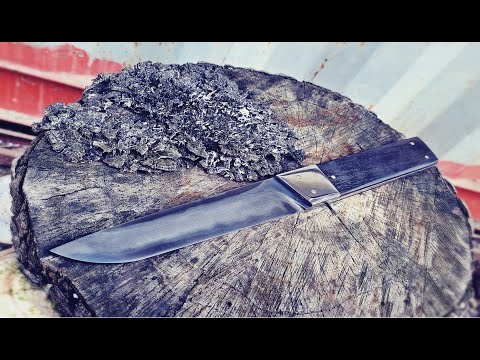 Making an modern tanto - YouTube
