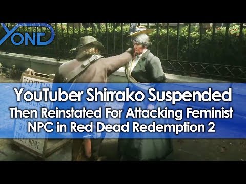 YouTuber Suspended Then Reinstated for Attacking Feminist NPC in Red Dead Redemption 2