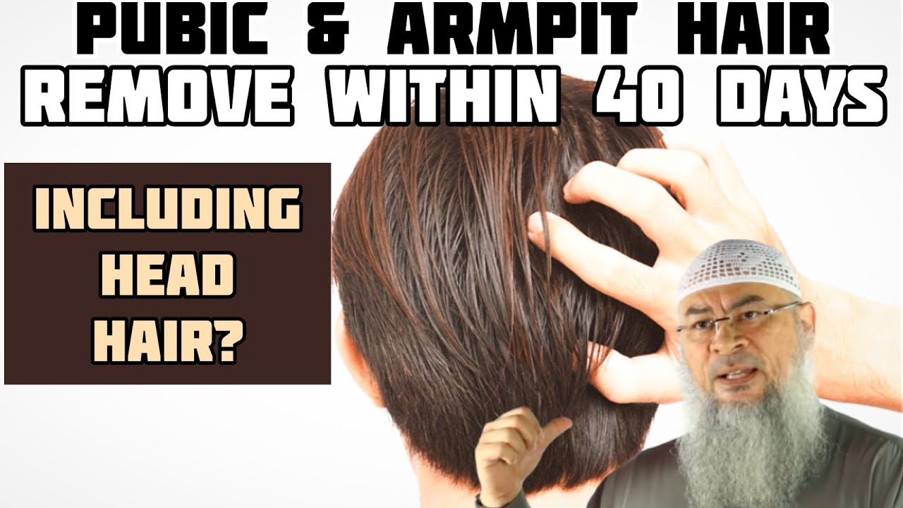 Hair on head part of 40 day limit for cutting? What hair included in ...