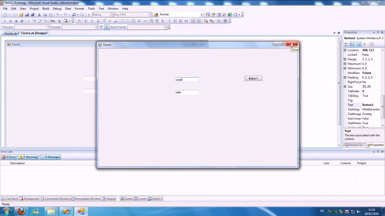 Rot13 An Encryption Method Tutorial Youtube