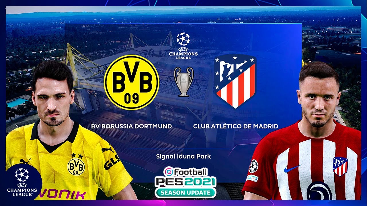 🟡⚫Borussia Dortmund vs Atletico de Madrid🔴🔵 Cuartos de Final Vuelta ...