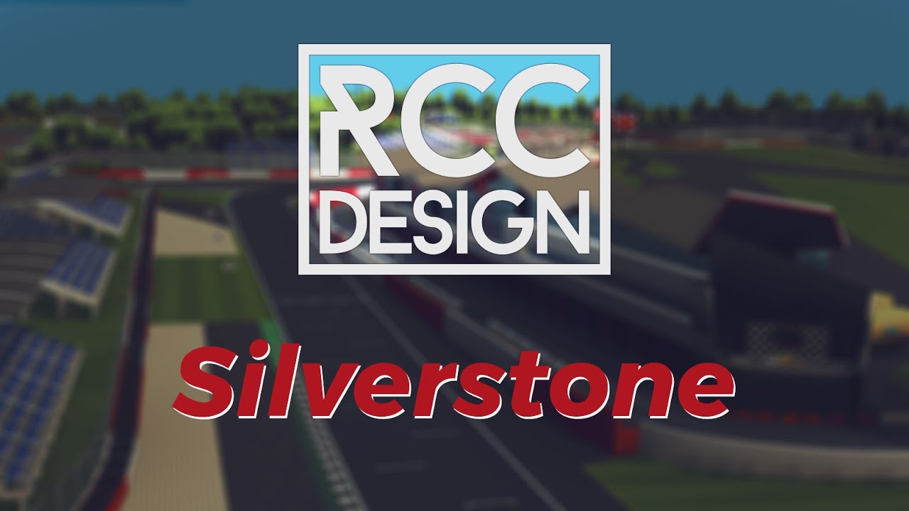 Cartoon Race Track Silverstone preview - YouTube
