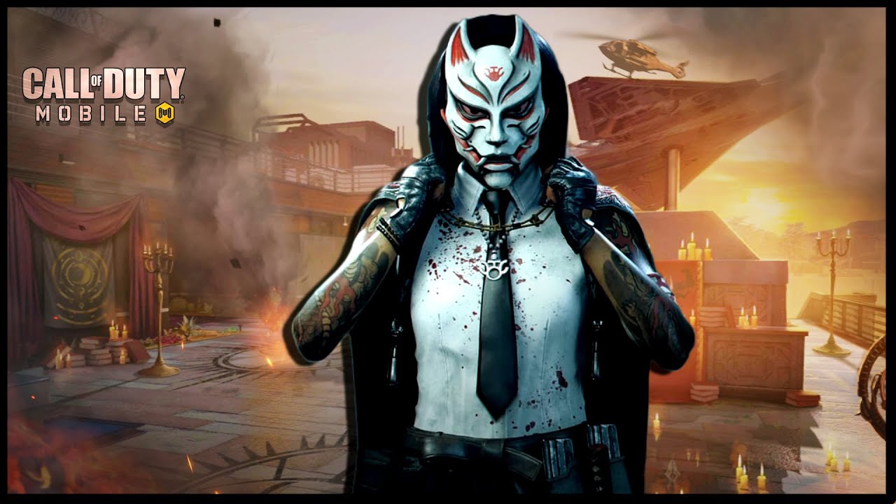 KITSUNE KYUBI GAMEPLAY COD MOBILE ALCATRAZ BATTLE ROYALE - YouTube