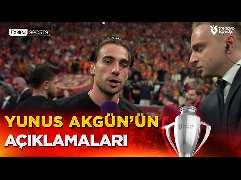 Galatasaraylı Yunus Akgün, Şampiyonluk Sonrası Konuştu