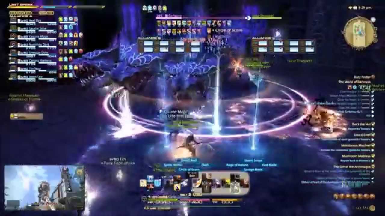 FFXIV ARR - WoD: Cerberus [Warrior of light ADD Paladin tank pov] - YouTube