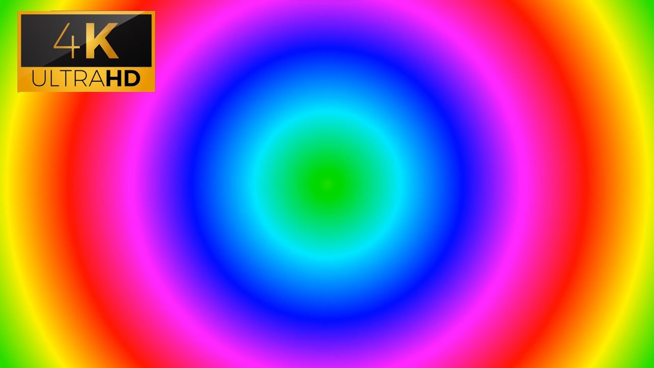 4K RGB Color Test - Ambilight Color - Pixel Refresh Test - YouTube