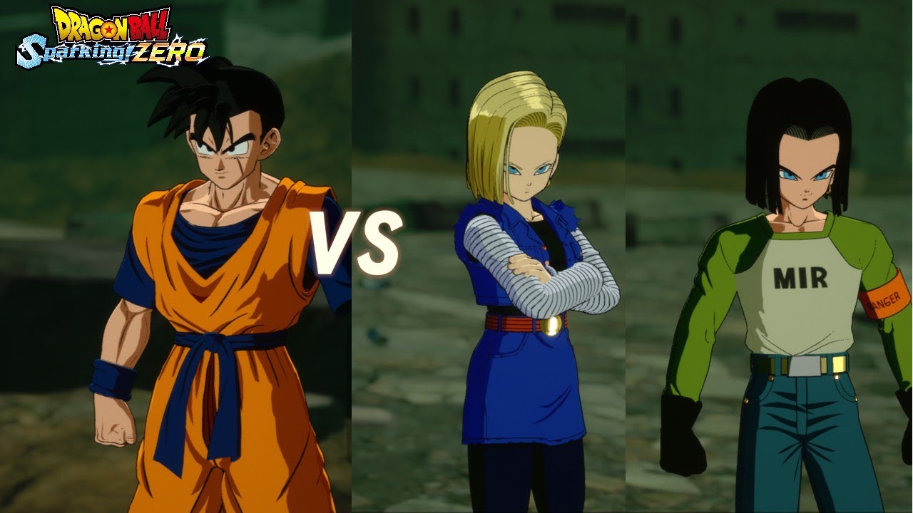 Gohan Do Futuro VS Android 17 & 18 {1x2} - Dragon Ball Sparking! Zero ...