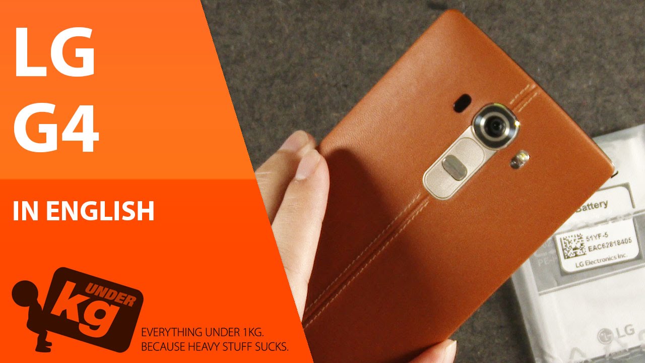 [EN] LG G4 Unboxing [4K] - YouTube