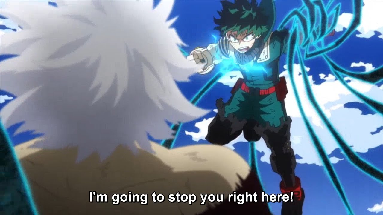 Shigaraki despises Deku's One For All Seventh power Ep 9 [My Hero ...