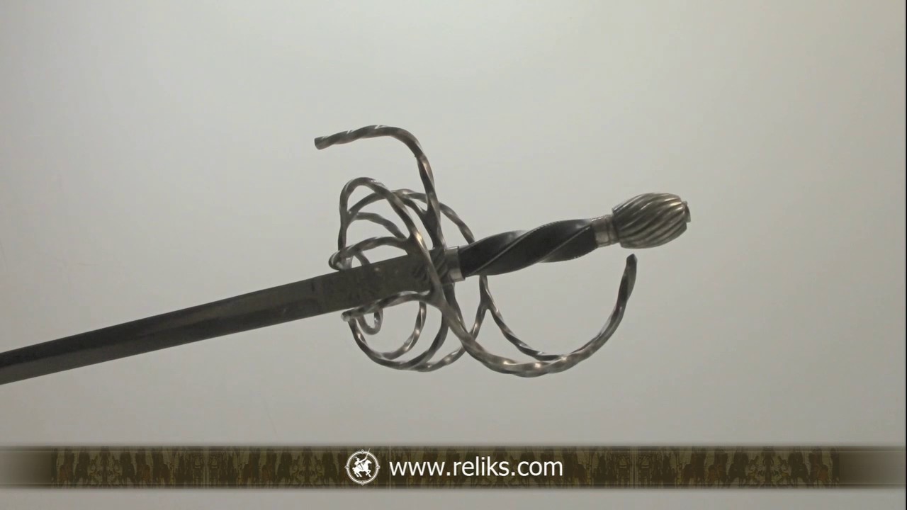 Hand Forged Brandenburg Rapier - YouTube